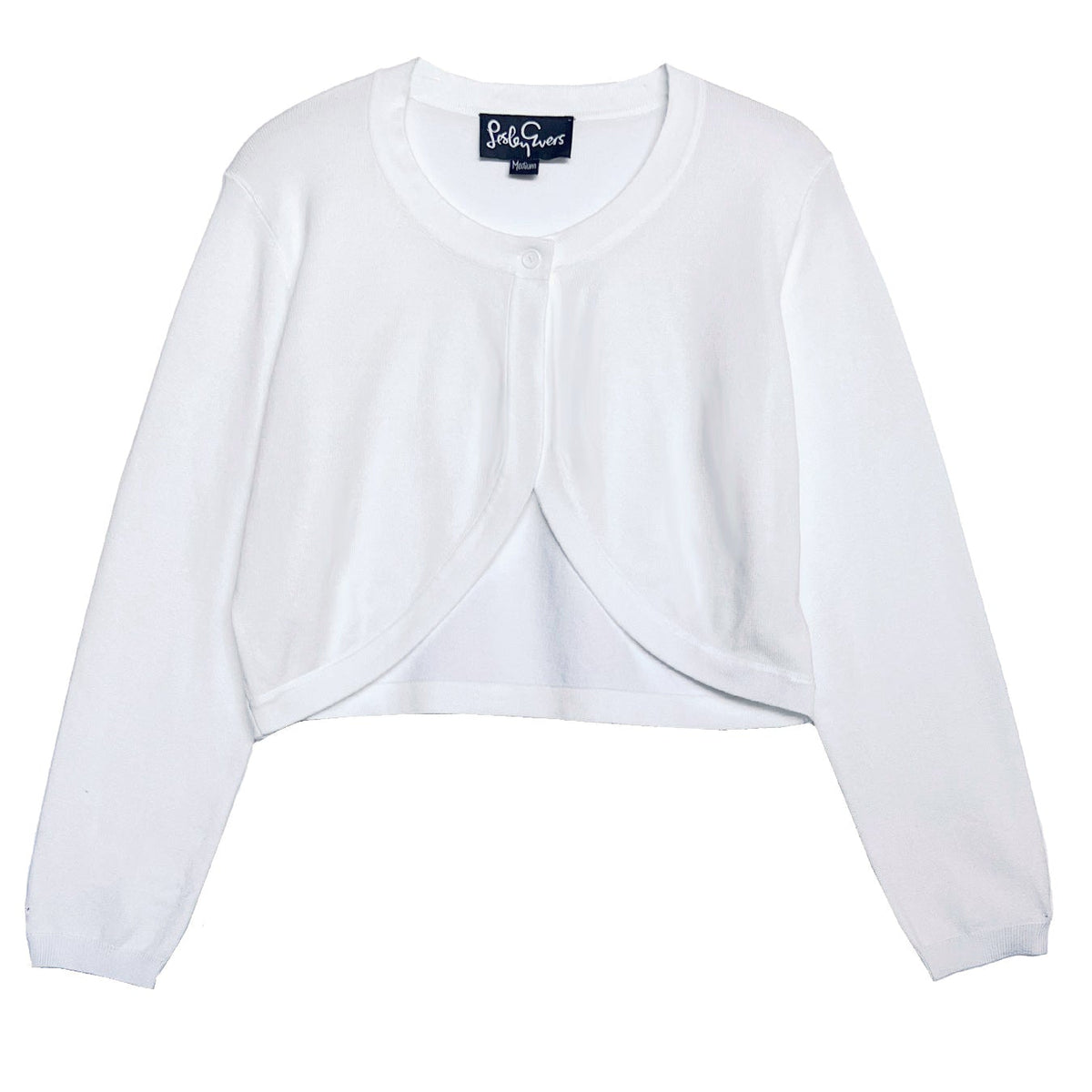 FINLEY shrug White – Lesley Evers