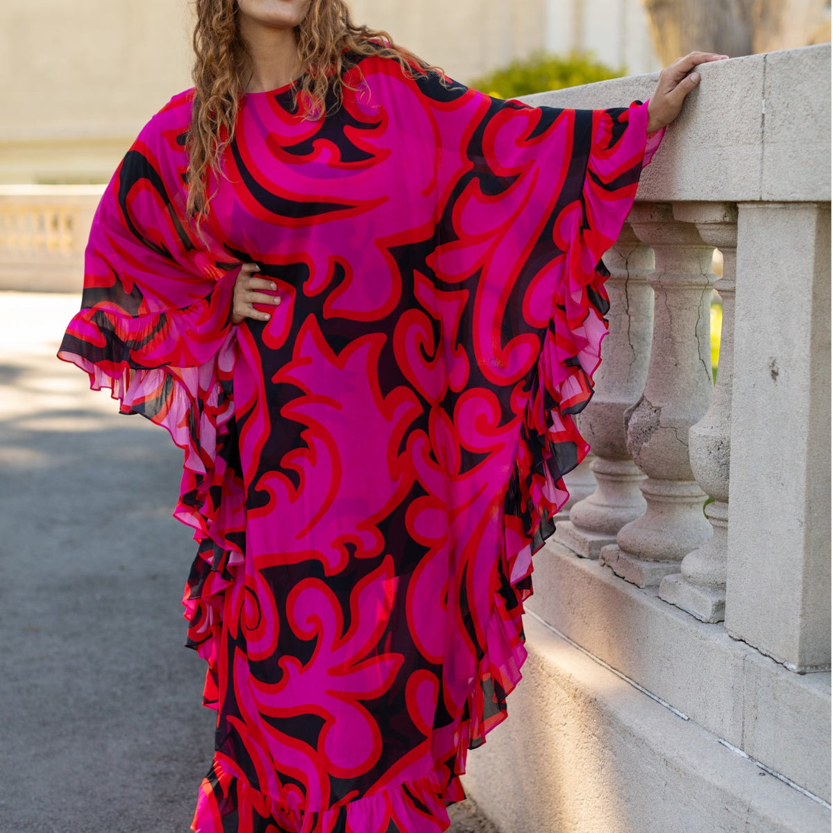 ARABELLA dress Filigree Pink – Lesley Evers