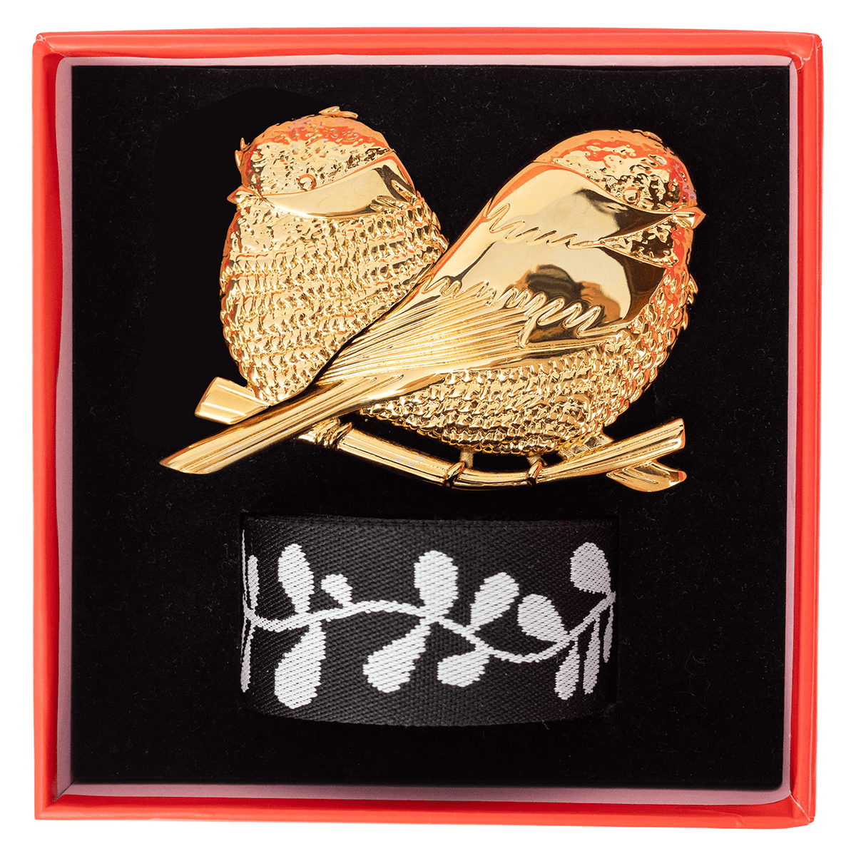 BIRDS Belt Buckle with Fern Belt Strap – Lesley Evers