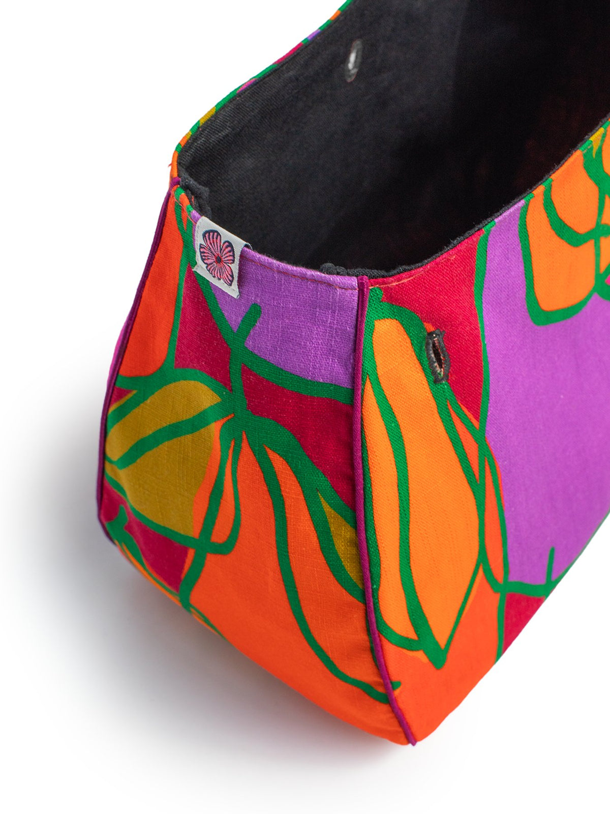 BAG COVER Pears Pink & Black – Lesley Evers