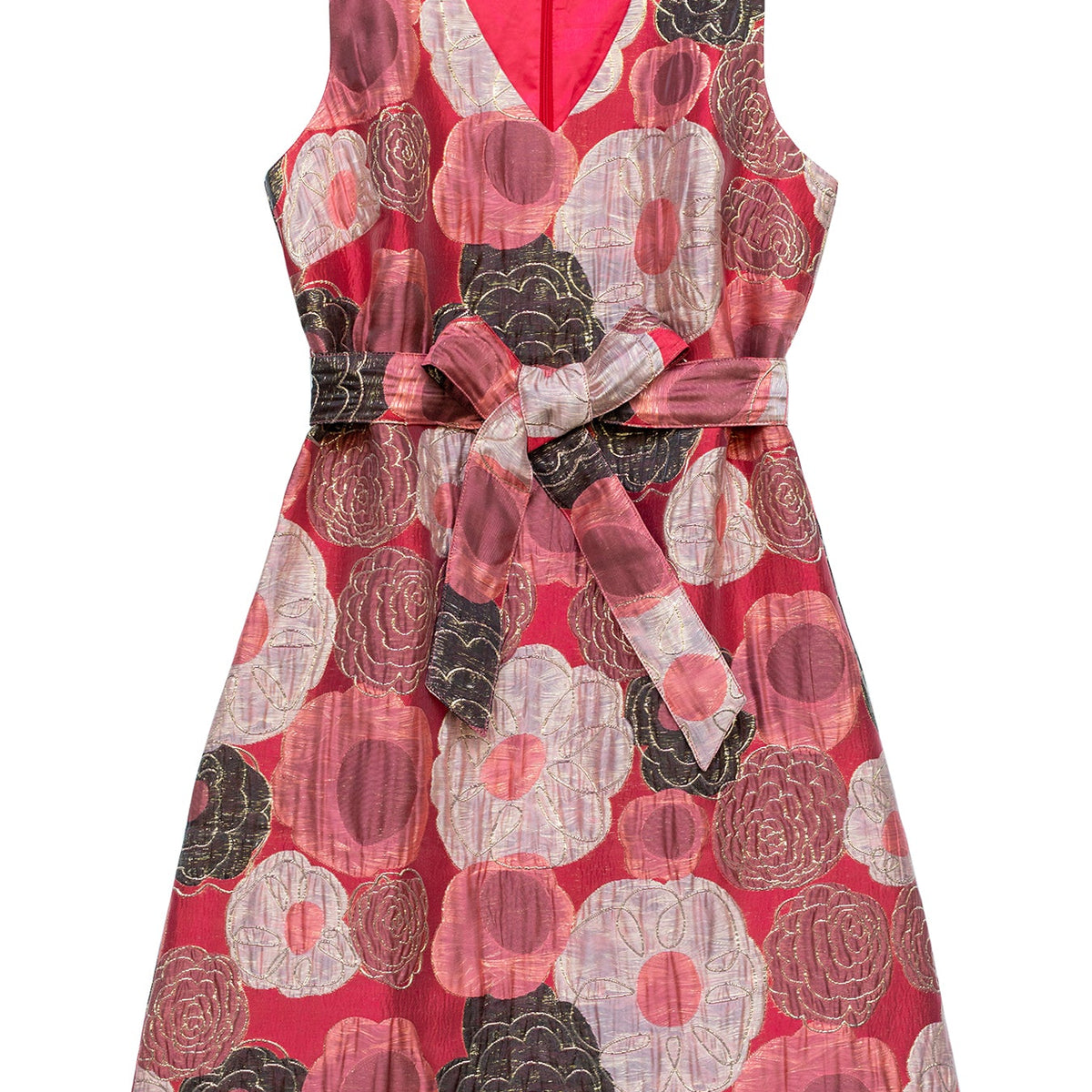 CLARISSA dress Flower Charm Red – Lesley Evers