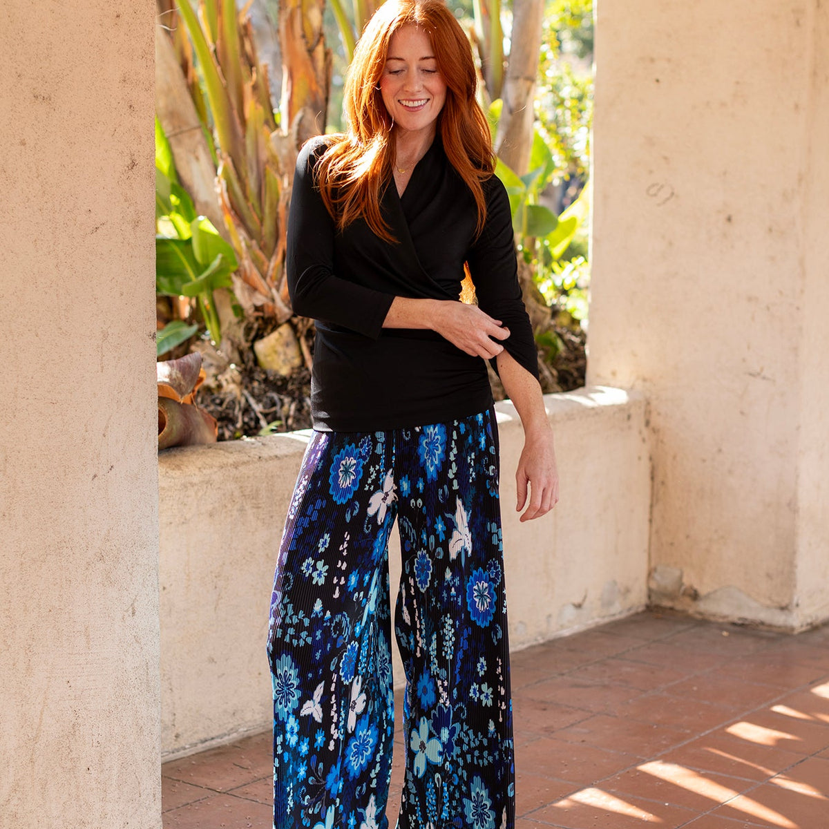 DANIELLE pant Woodland Midnight – Lesley Evers