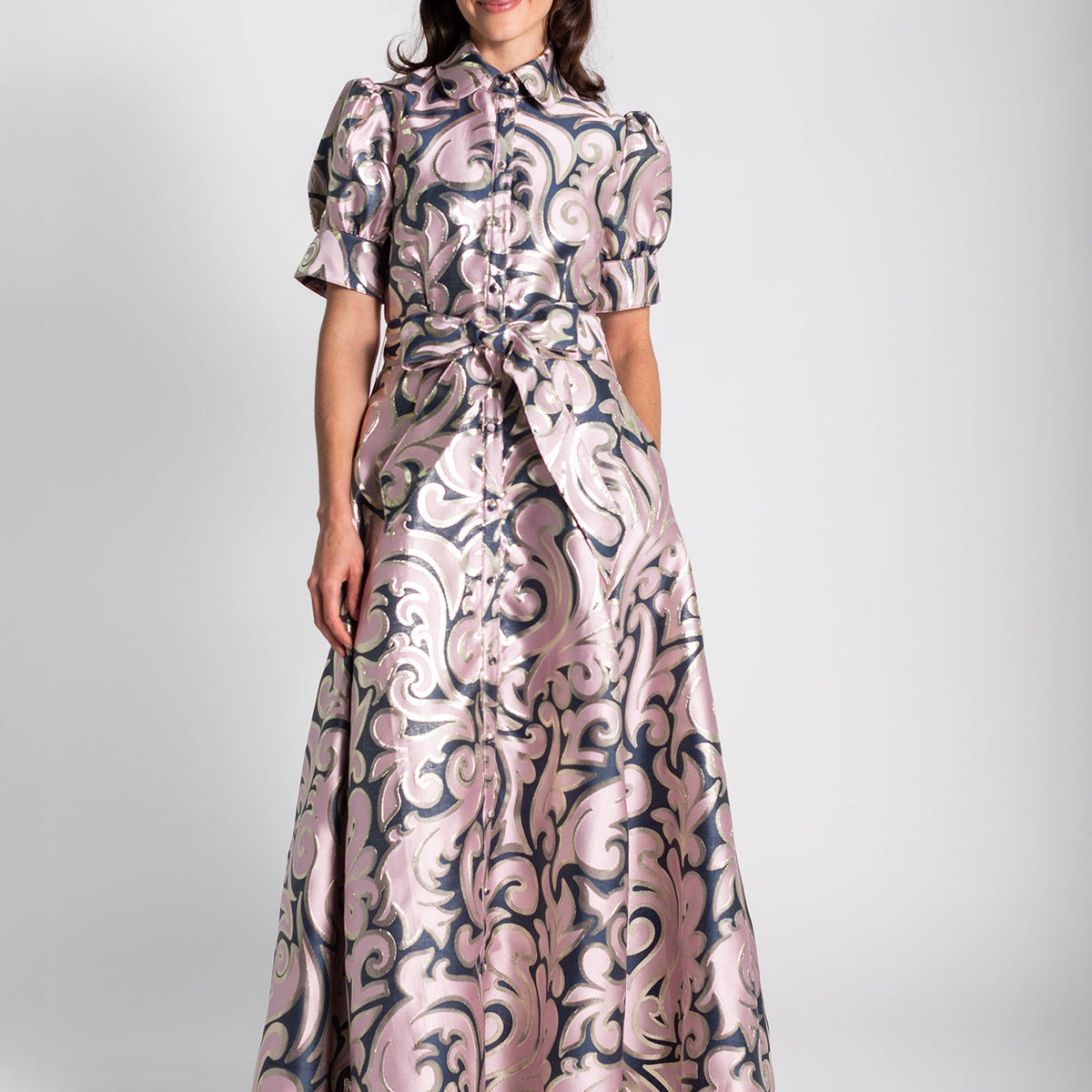 EVANGELINE dress Filigree Lilac – Lesley Evers