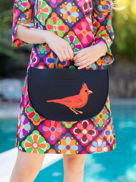 EVIE handbag Northern Cardinal – Lesley Evers
