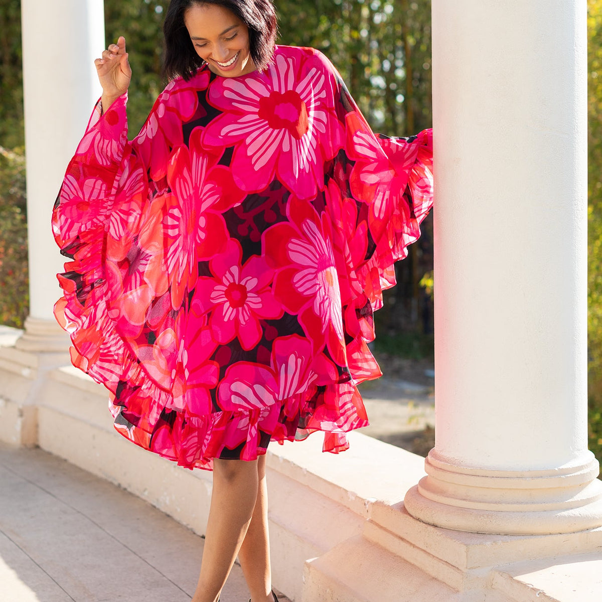 GABRIELLE dress Camellia Pink – Lesley Evers