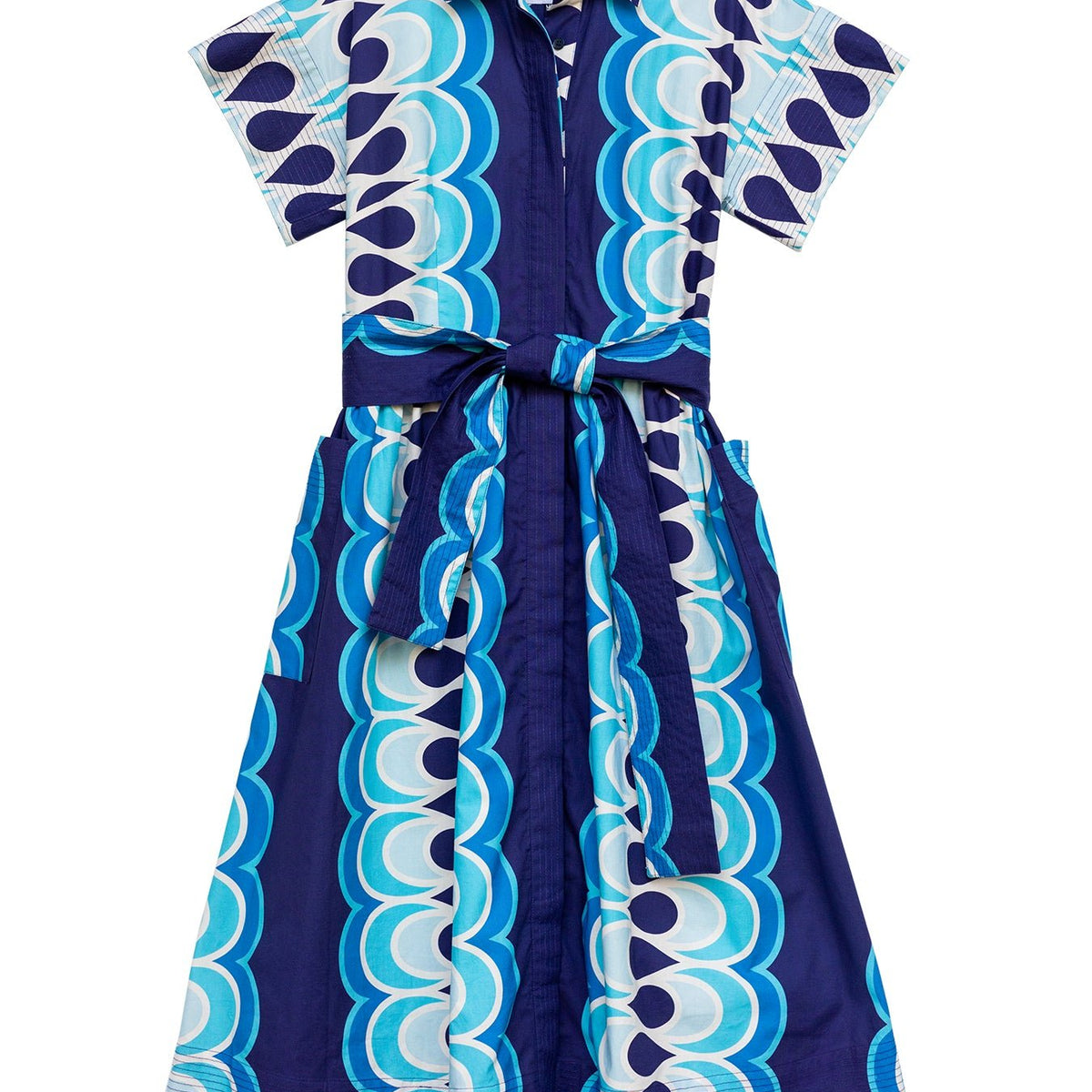 HEIDI dress Rio Blue – Lesley Evers
