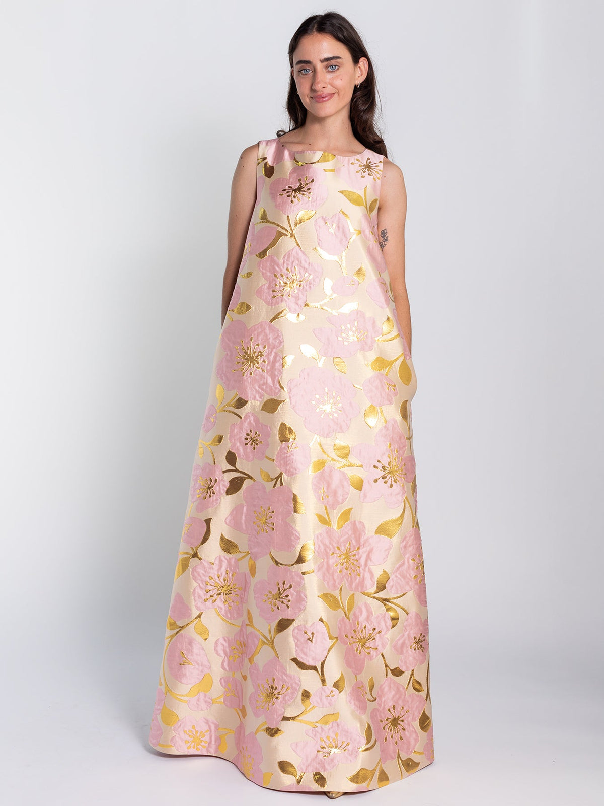 NATASHA dress Garden Wall Blush – Lesley Evers