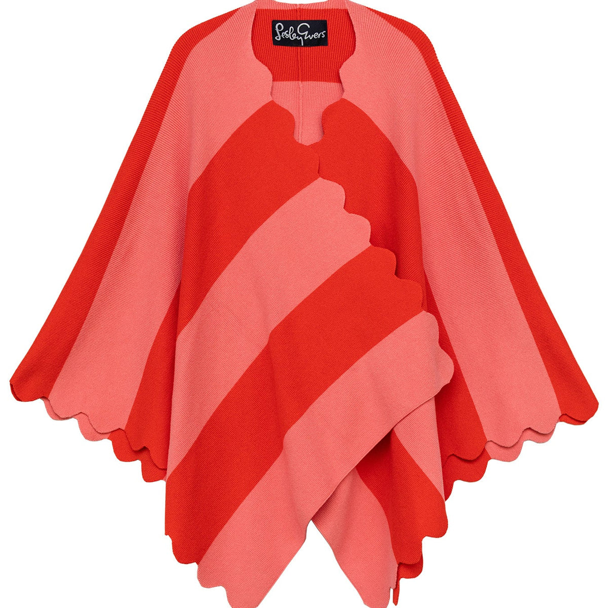 PORTIA cape Strawberry Stripe – Lesley Evers